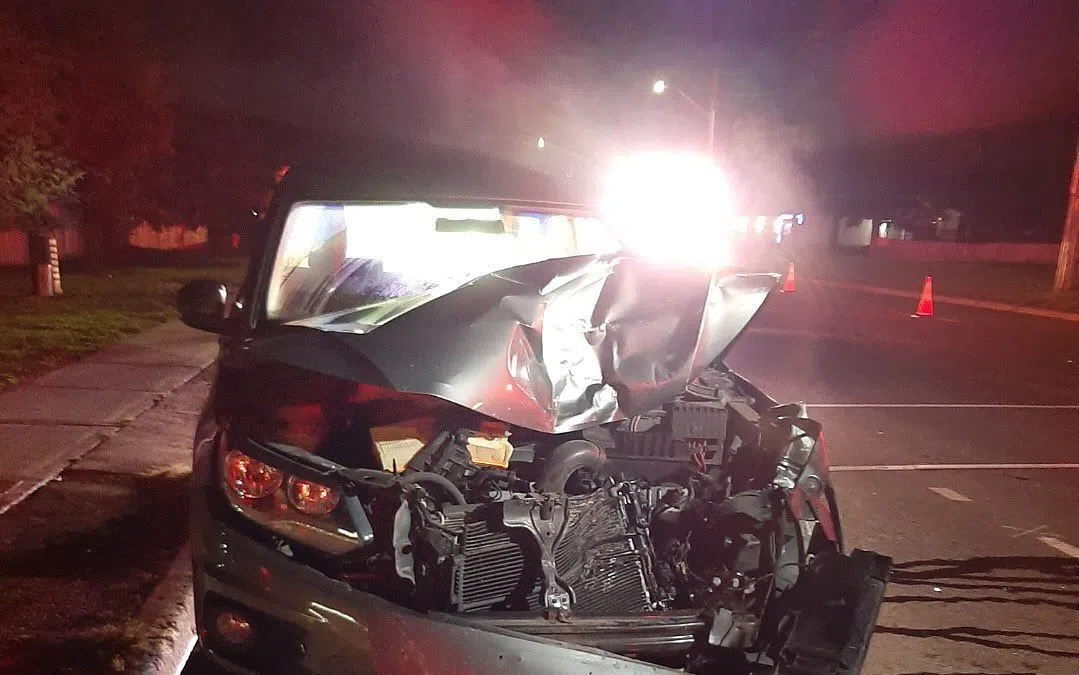 Collision In Port Elgin Sparked Vehicle Fire | Bayshore Broadcasting ...