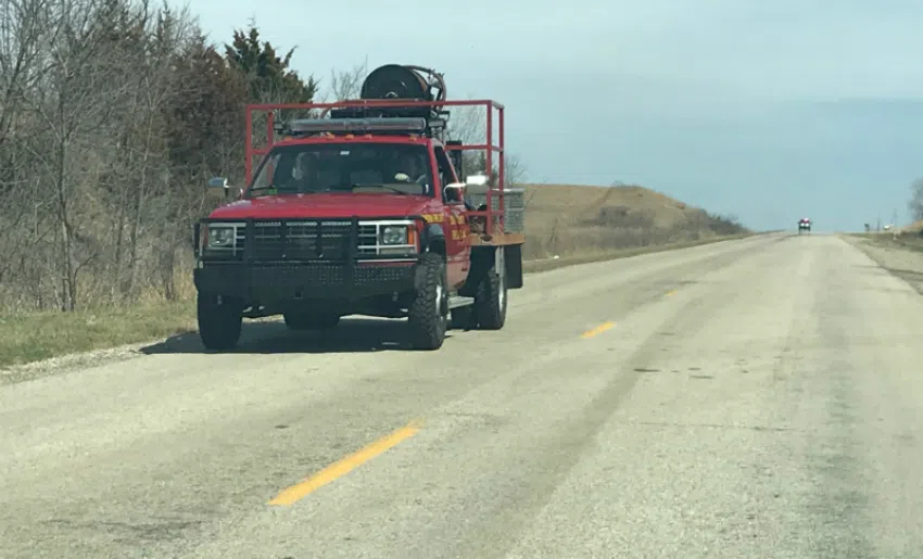 UPDATE: No injuries/structure damage reported following rush of grass ...