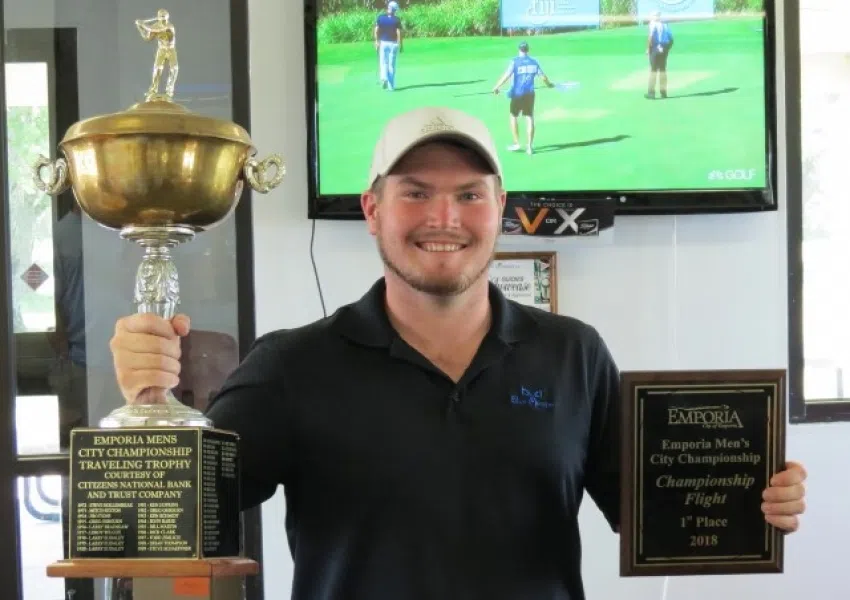 Chase Coble wins 2nd Emporia Mens City Golf Championship | KVOE