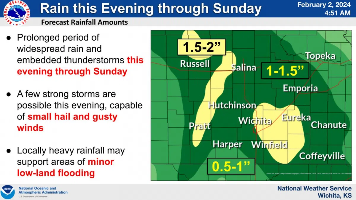 WEATHER: Coming rainfall could mean added stress on Lyon County road ...
