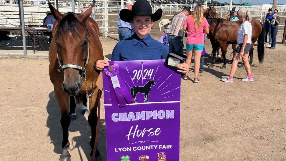 LYON COUNTY FAIR: Horse Aug. 4, 2024 | KVOE