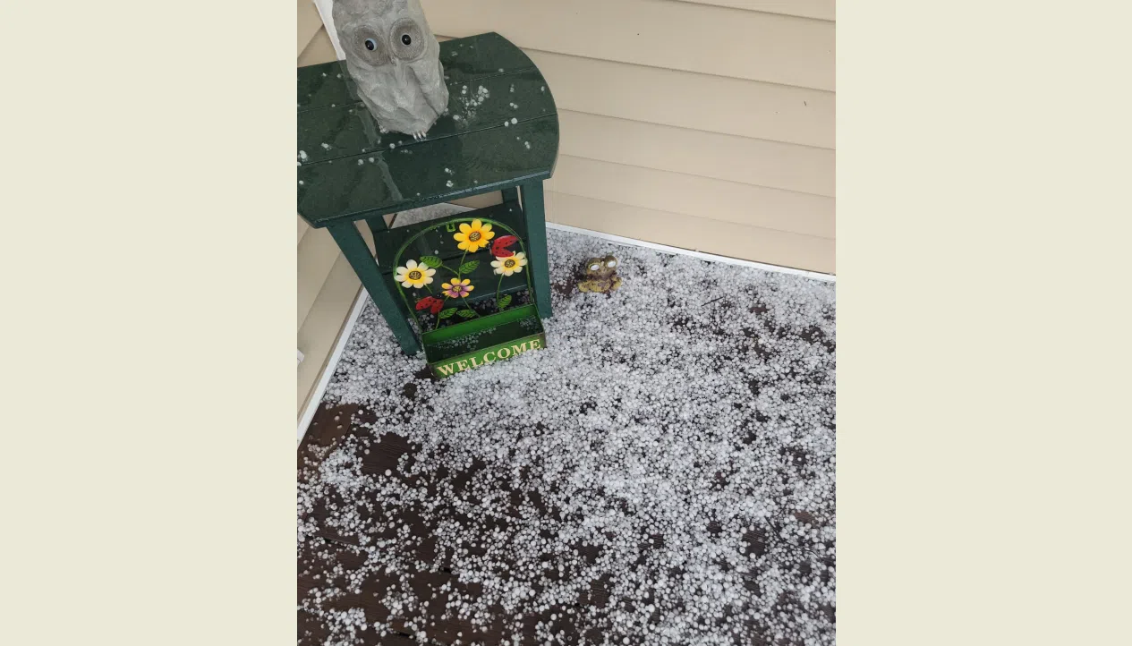 Following hard rain and isolated large hail Wednesday, another round of ...