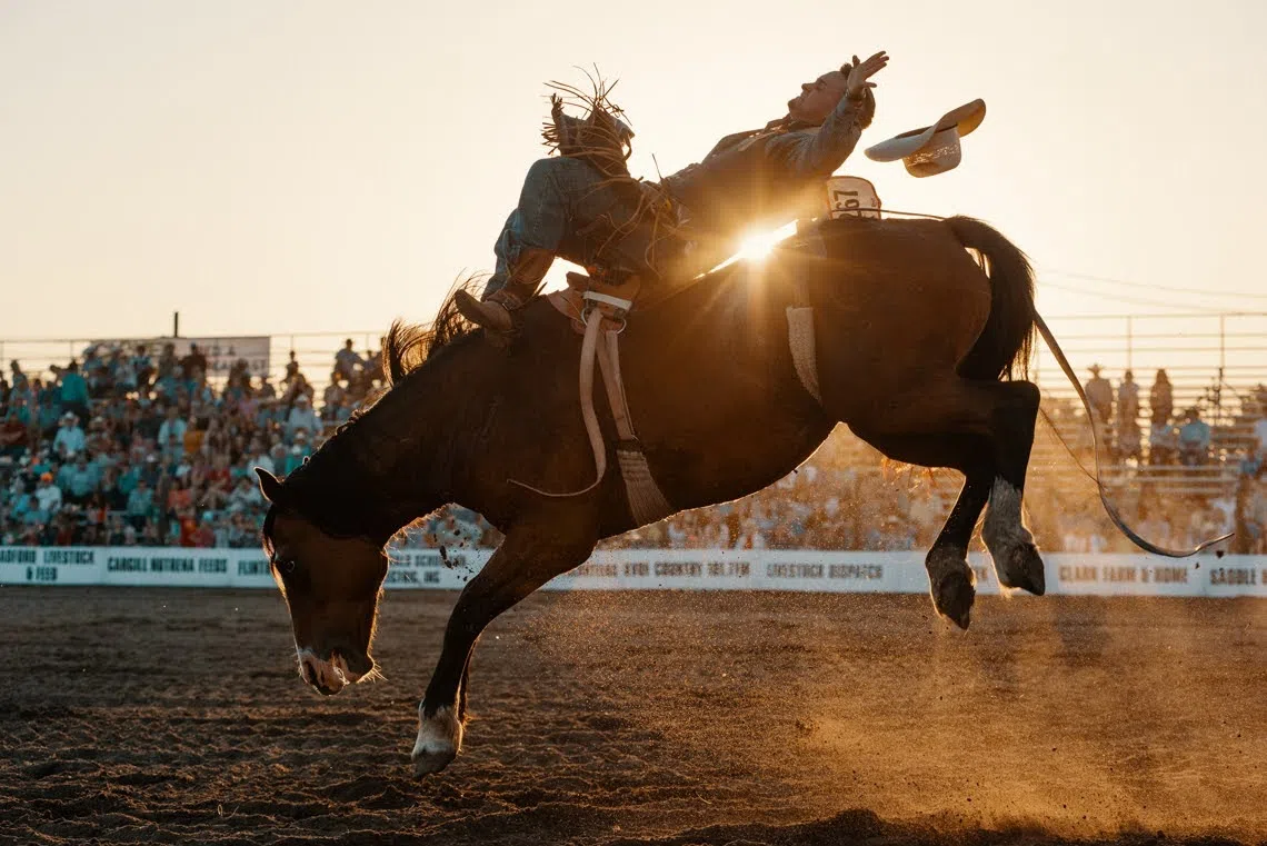 Strong crowds for Flint Hills Rodeo | KVOE