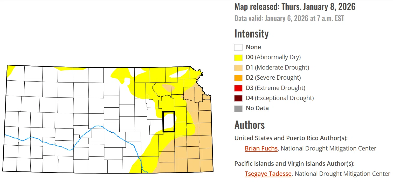 First measurable rainfall of the new year too late to be factored into ...
