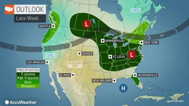 Rain possible in parts of the KELO Radio listening area | KELO-AM