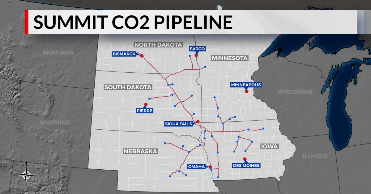 Summit pledges to exceed new safety regulations for CO2 lines | KELO-AM