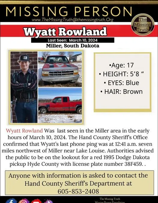 Ongoing search for missing 17-year old | KELO-AM