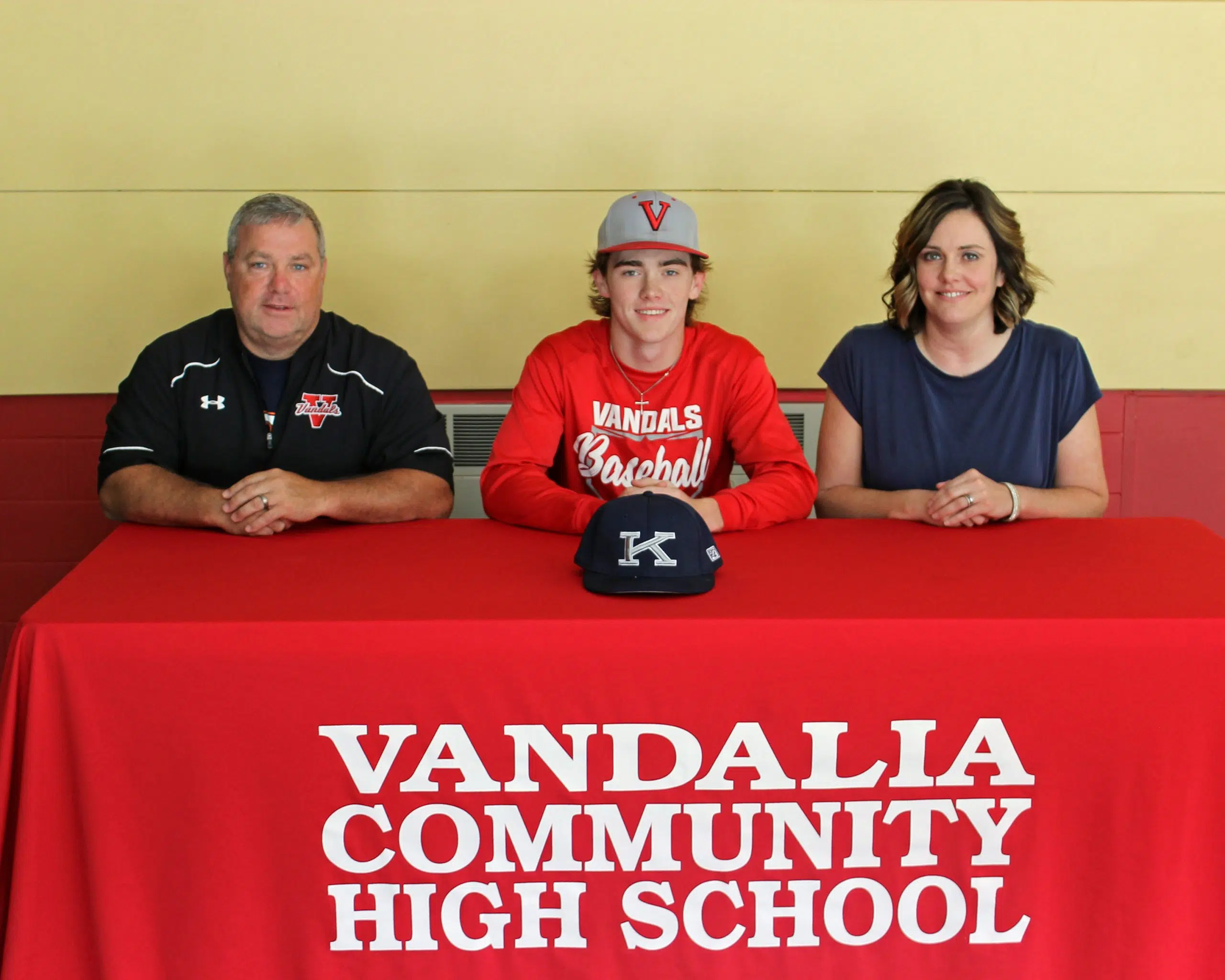 Vandals Blake Morrison will play baseball at Kaskaskia College ...