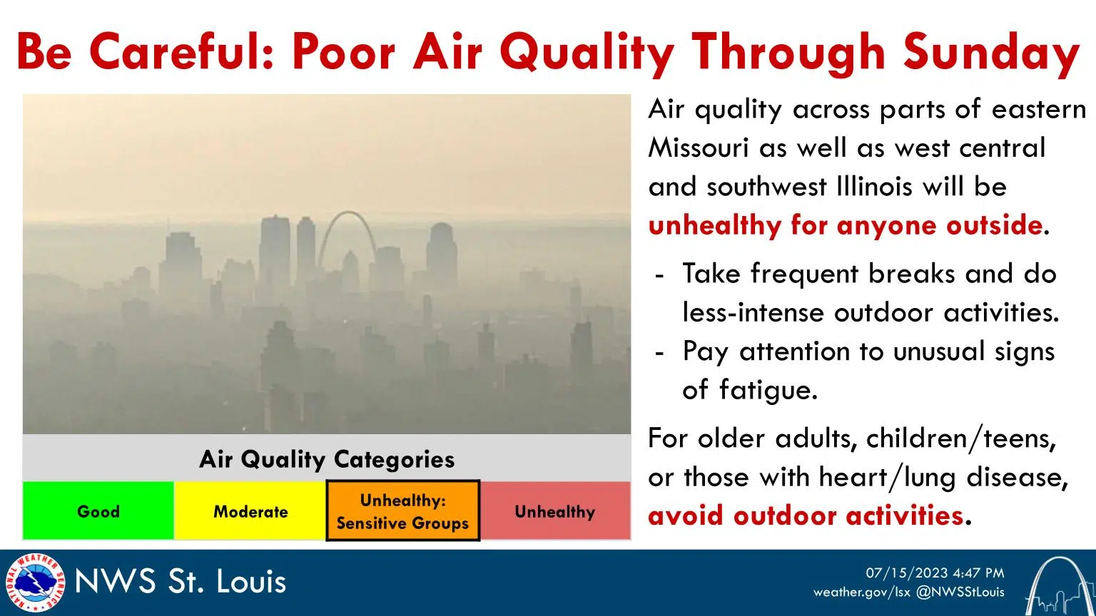 Poor Air Quality through Sunday | Vandalia Radio