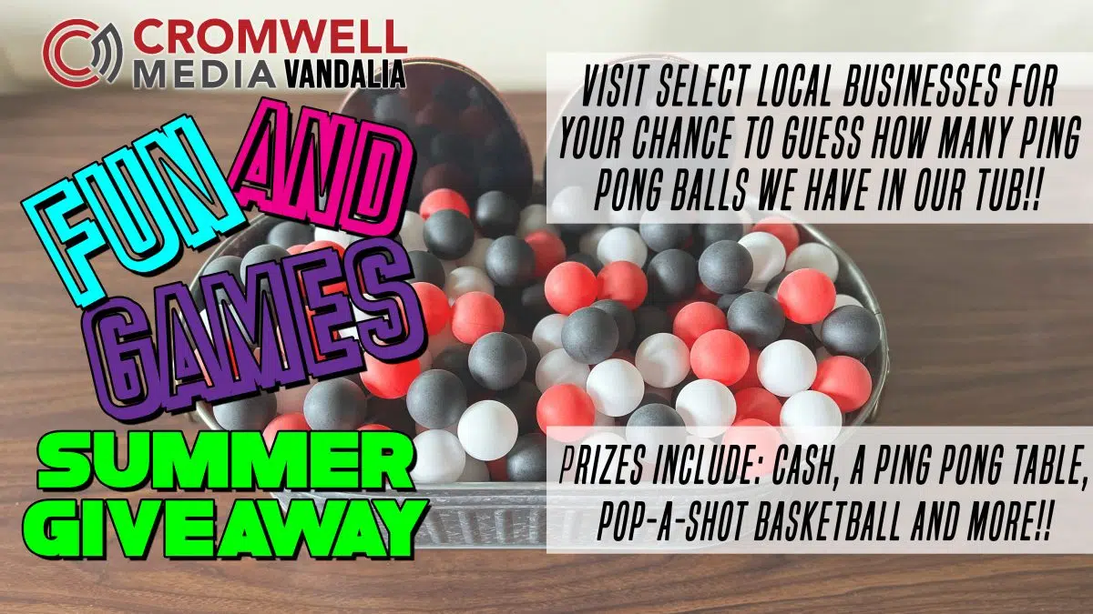 Fun & Games Promotion Ends, We’ll announce winners this week | Vandalia ...