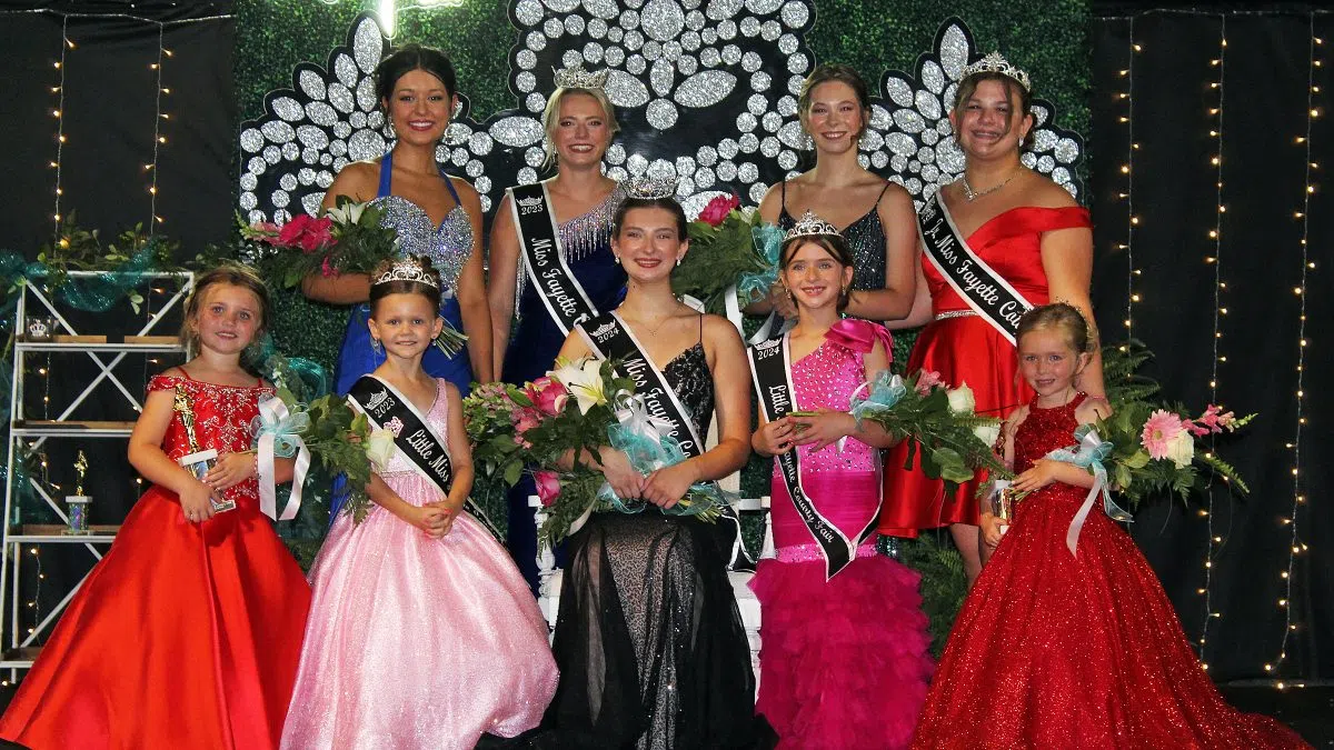 New 2024 Fayette Co. Fair Royalty Crowned Monday Night | Vandalia Radio
