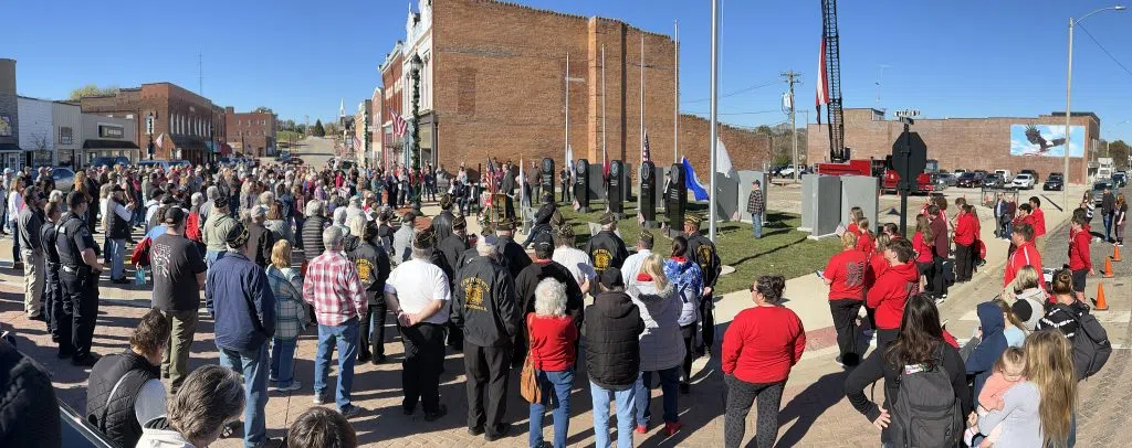 Photos from the Vandalia Veterans Memorial Dedication Program ...