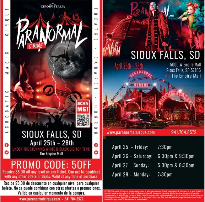 PARANORMAL CIRQUE - Presented by Cirque Italia | 103.7 The KRRO