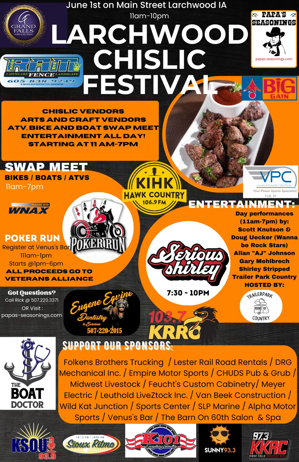 Larchwood Chislic Festival | KELO-AM