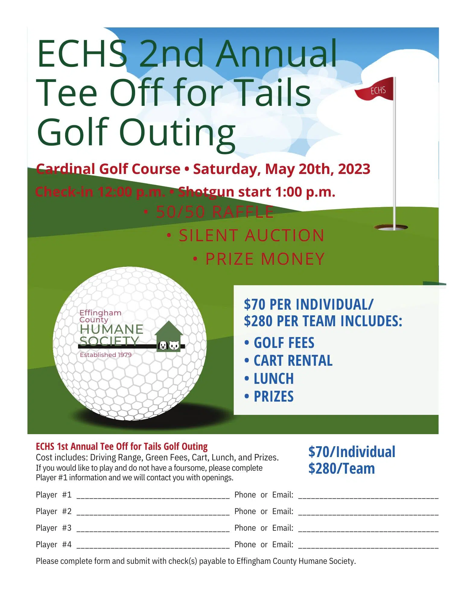 Tee Off for Tails Annual Golf Outing | MyRadioLink.com