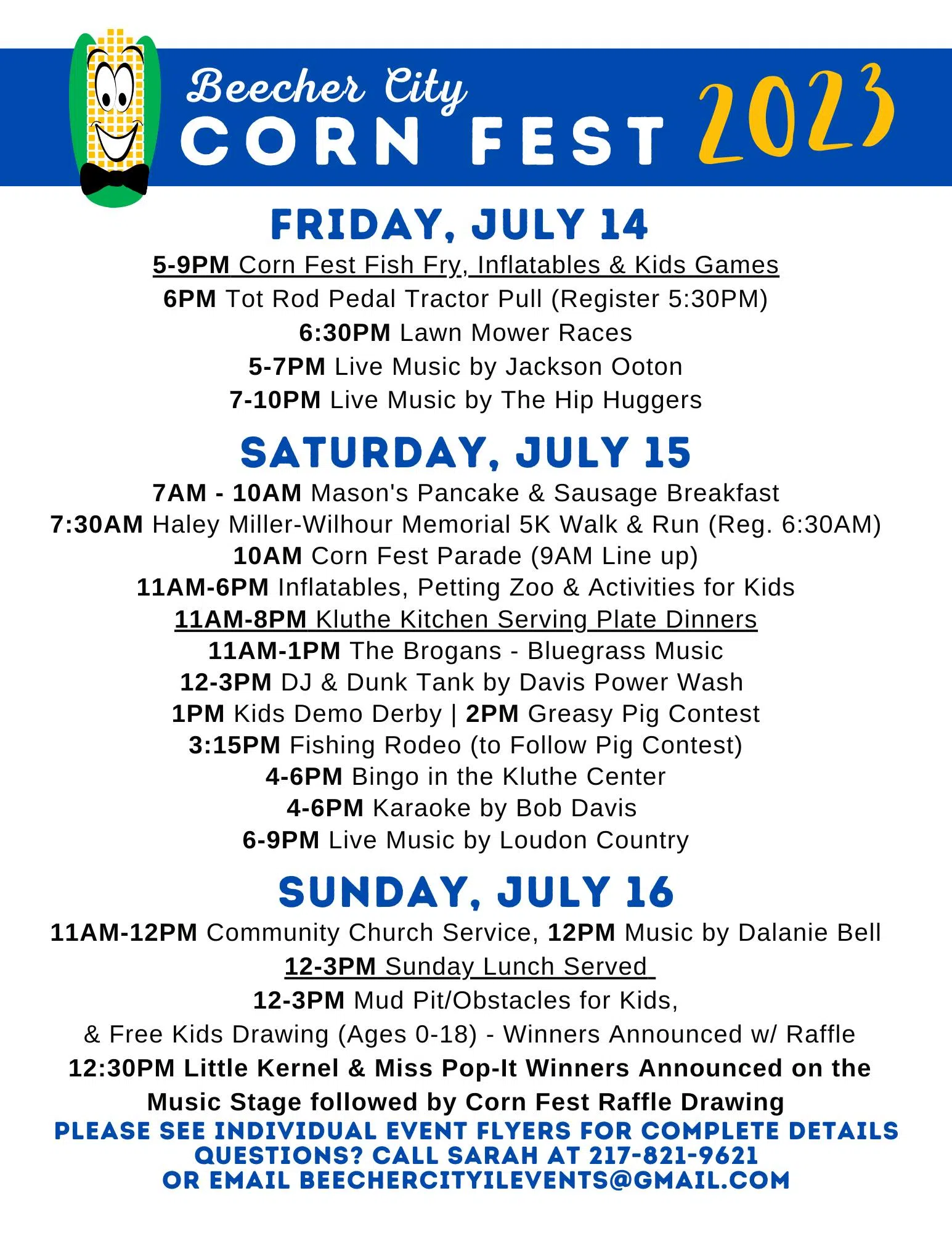 Beecher City Corn Fest | MyRadioLink.com