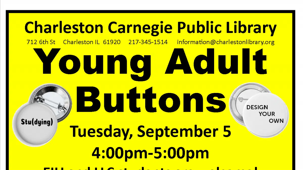 Create Custom Buttons at Charleston Carnegie Public Library ...