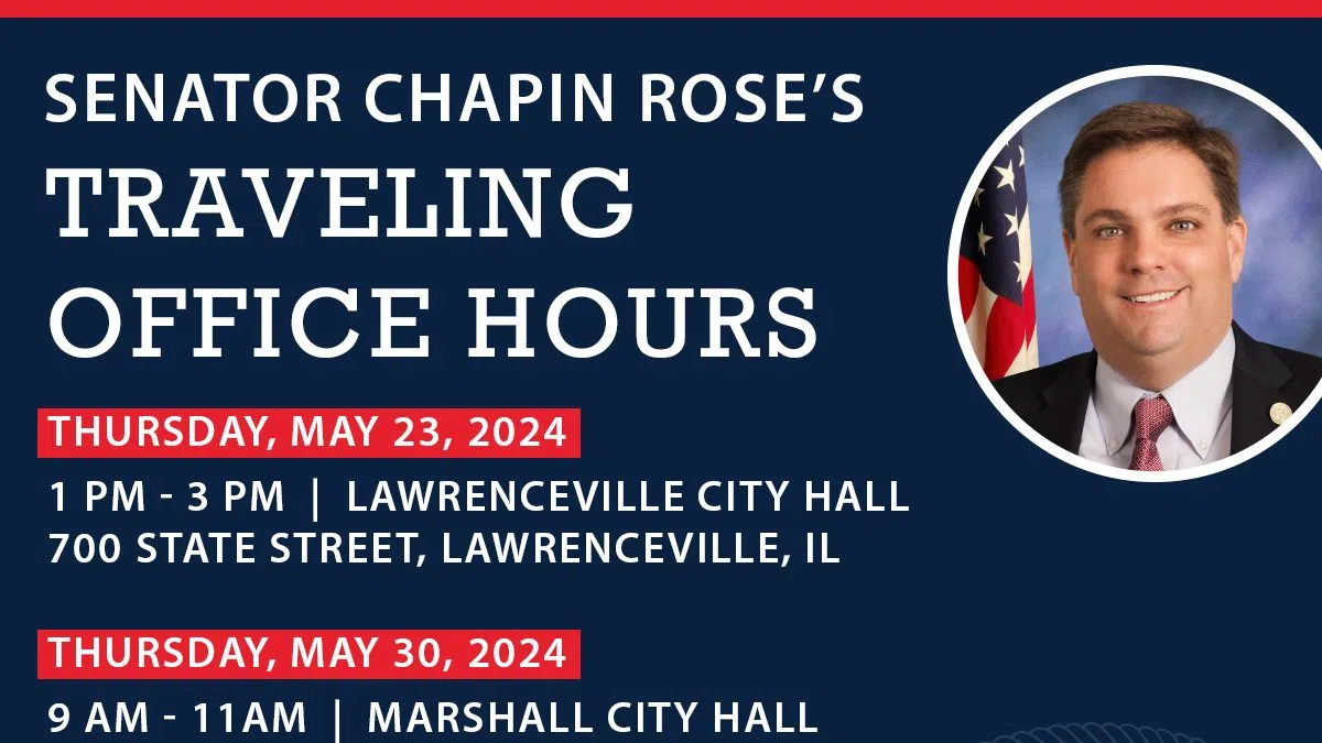 Senator Chapin Rose Offering Traveling Office Hours | MyRadioLink.com