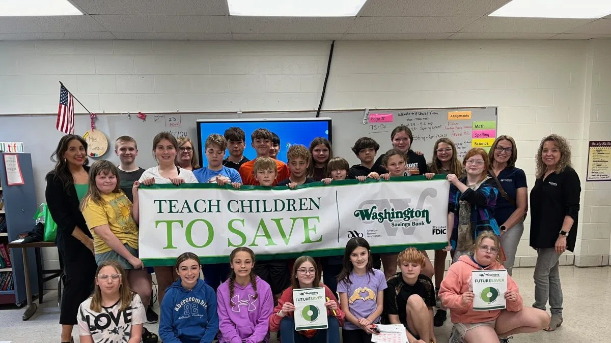 Washington Savings Bank Continues Teach Children To Save | MyRadioLink.com