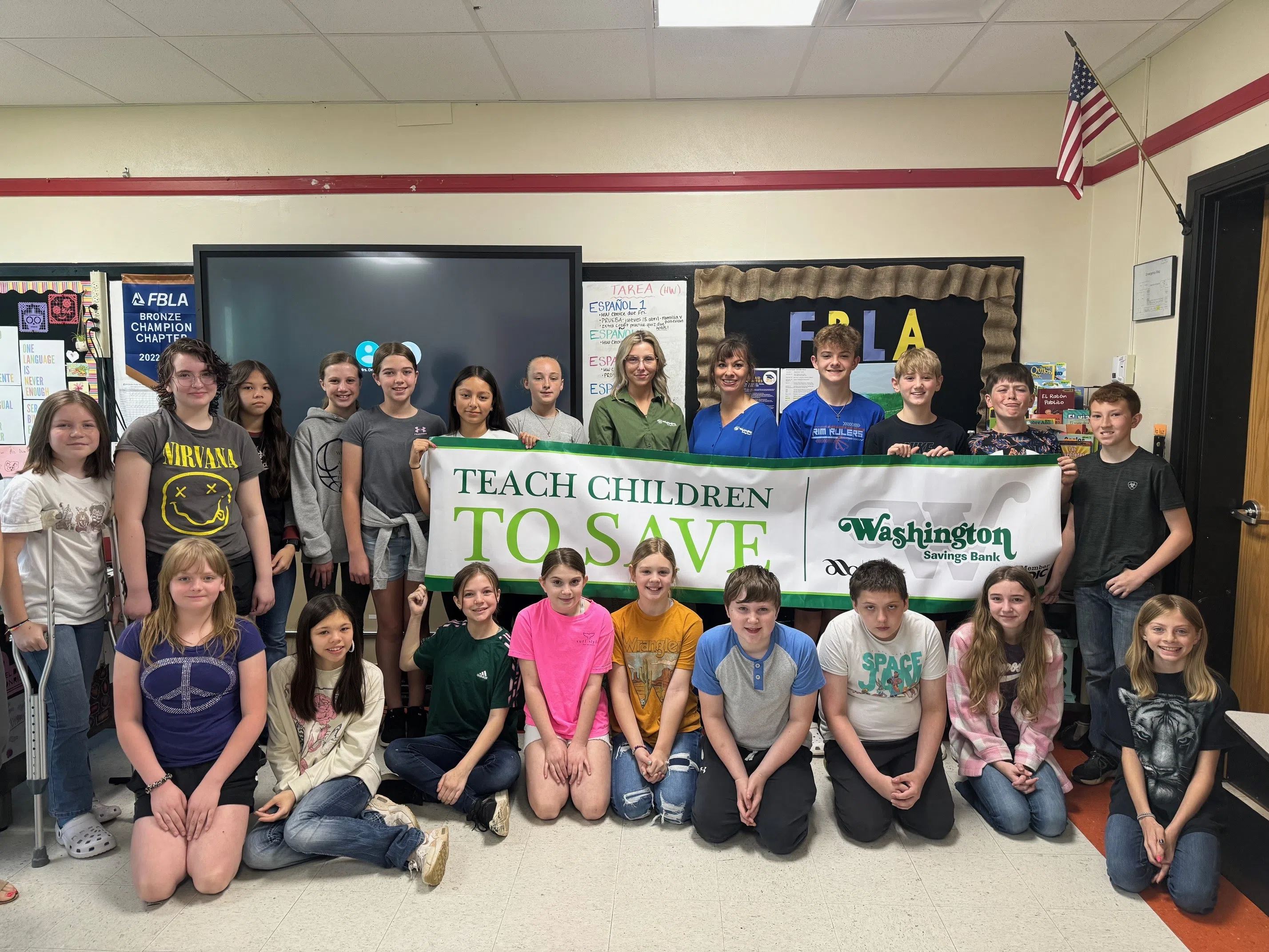 Washington Savings Bank Continues Teach Children To Save | MyRadioLink.com