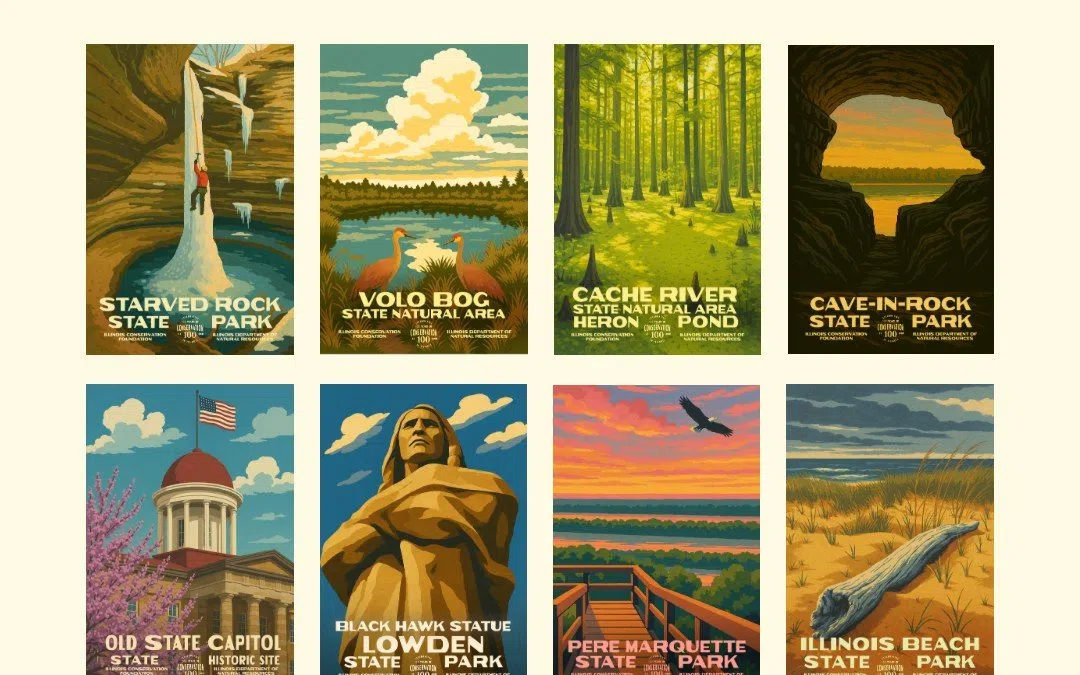 Illinois Conservation Foundation debuts limited-edition poster series ...