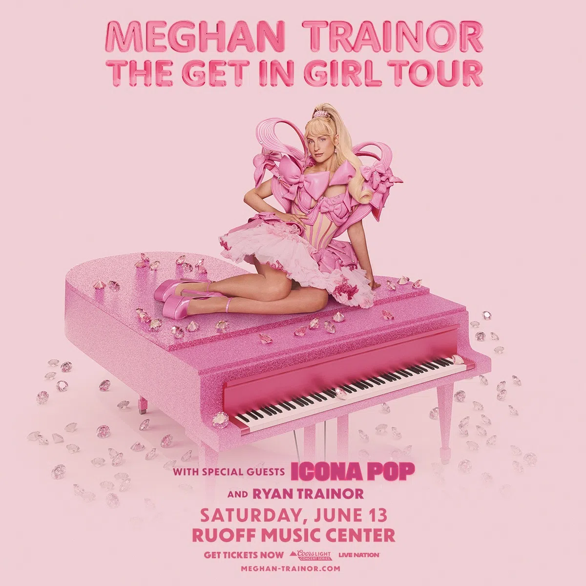 Meghan Trainor Live at Ruoff Music Center on Saturday, June 13, 2026 ...
