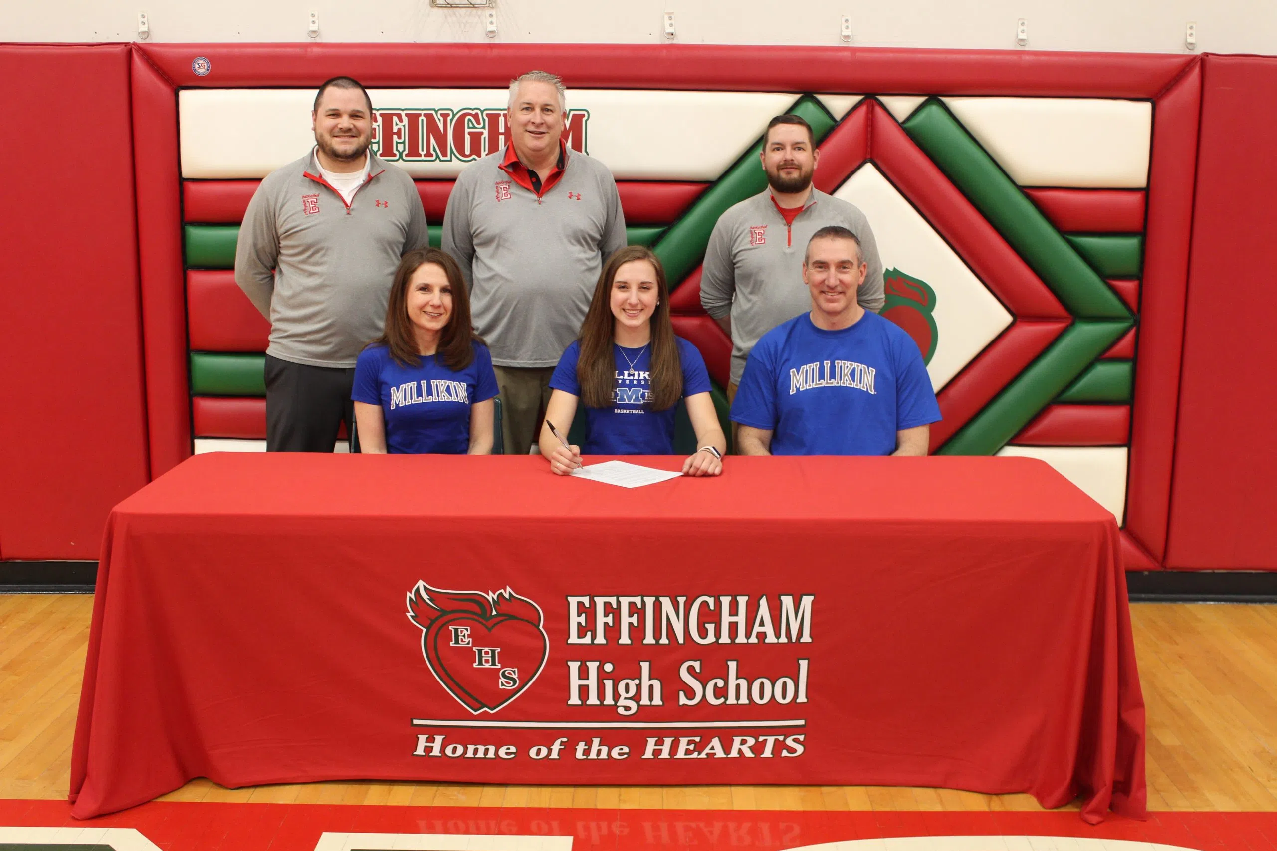 Miranda Fox signing 19 Basketball Millikin University | Effingham Radio