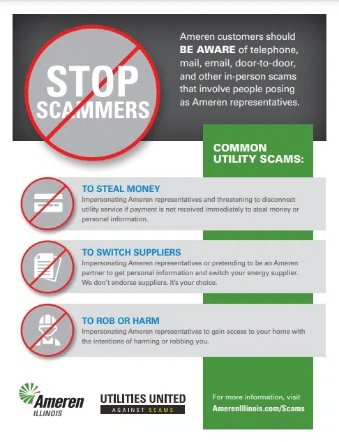Ameren Warning Customers to be Vigilant of Scams | Effingham Radio