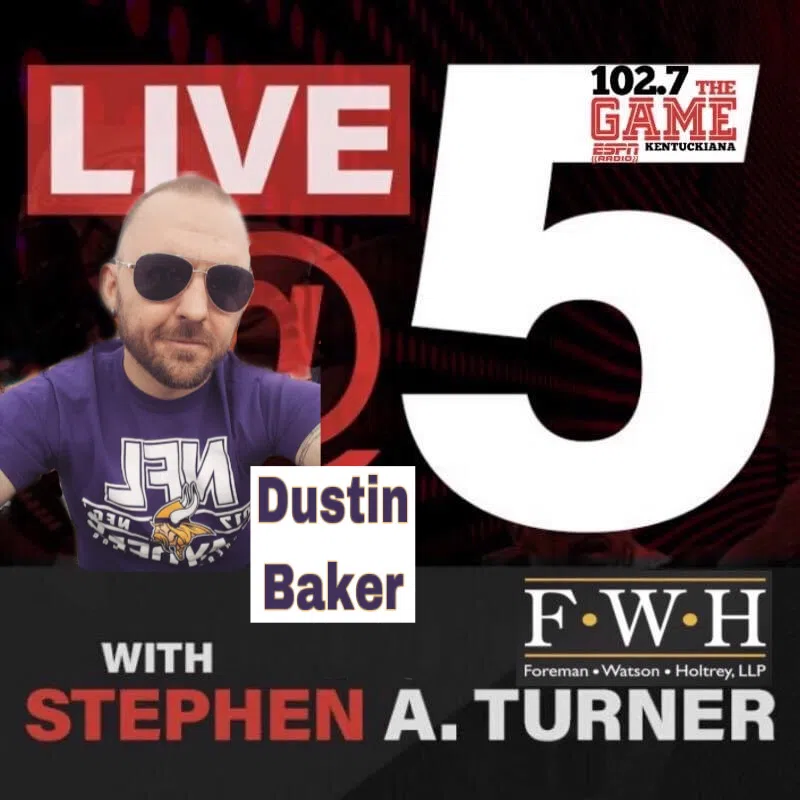 Live at 5 August 4th 2020 with Dustin Baker | Owensboro Radio