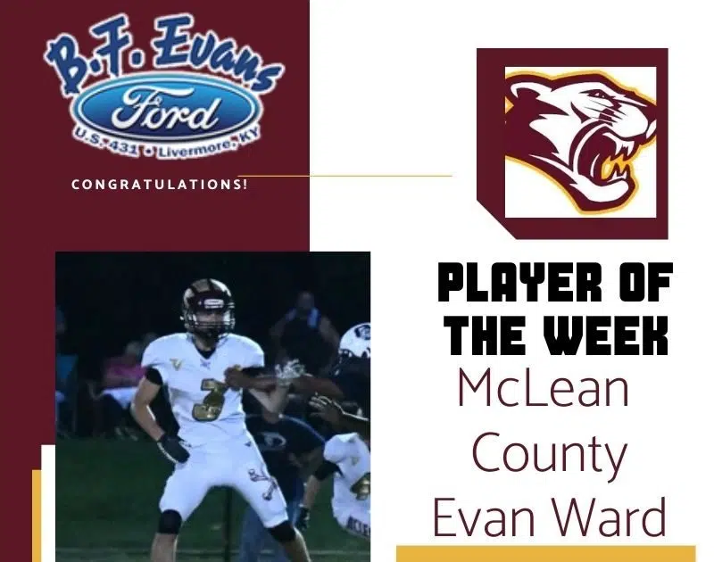 Evan Ward named ESPN Owensboro McLean County Cougar of the week BTYB BF ...