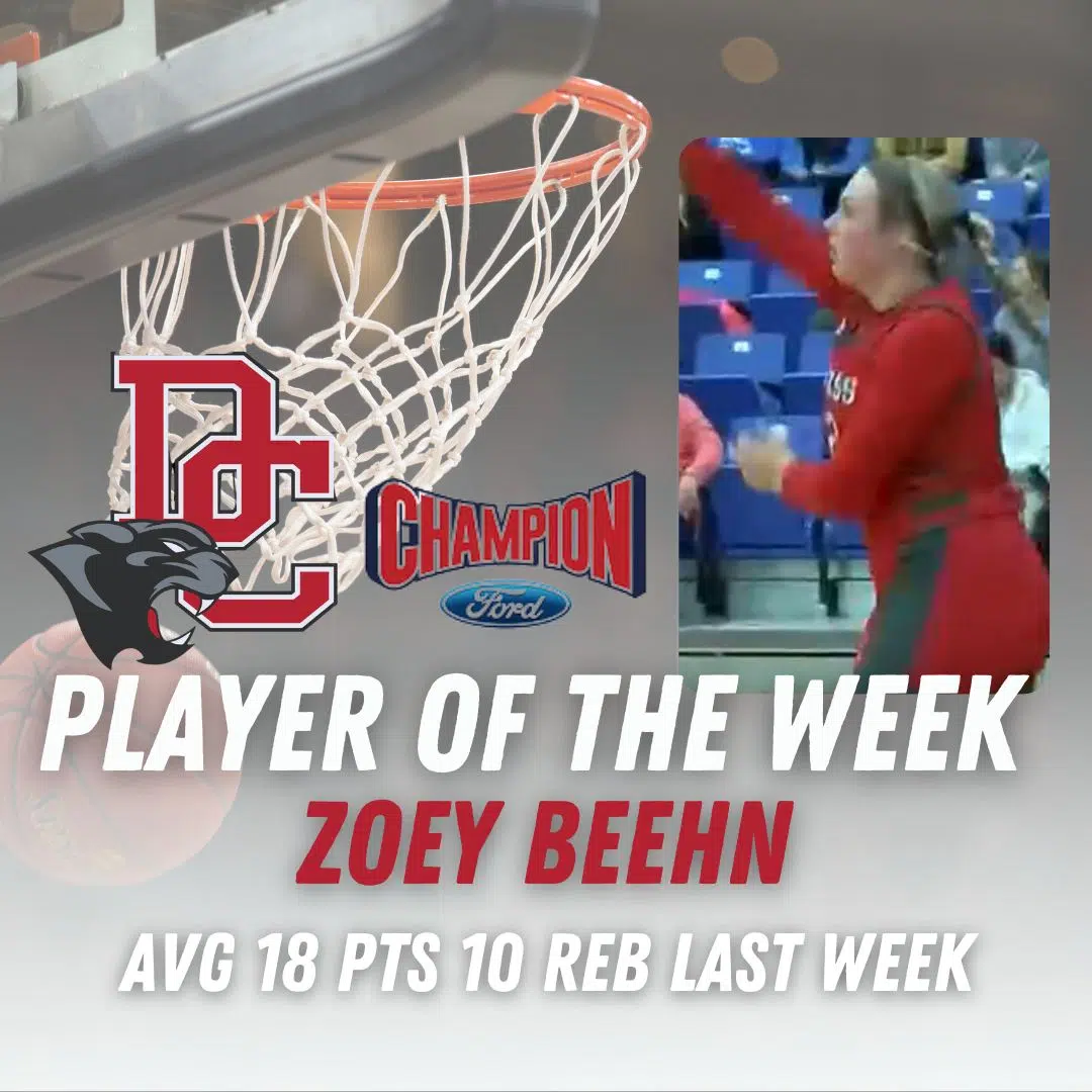 Zoey Beehn named ESPN Owensboro Daviess County Panther of the week BTYB ...