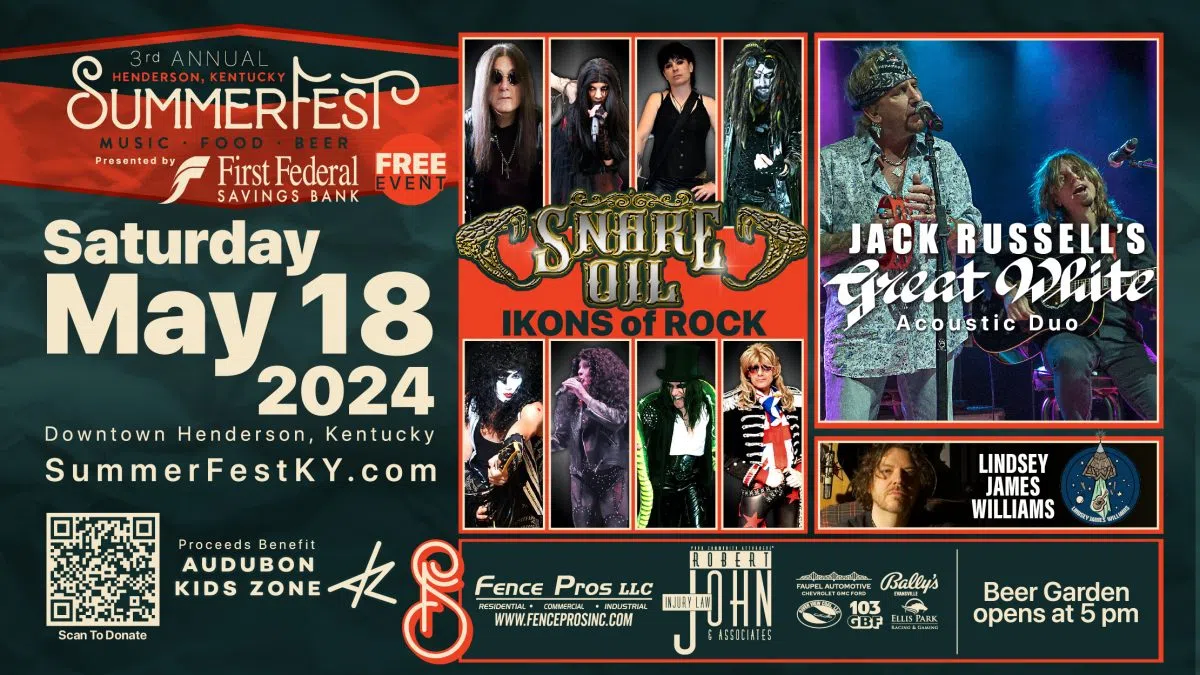 3rd Annual SummerFest lineup includes SNAKE OIL, JACK RUSSELL’S GREAT ...