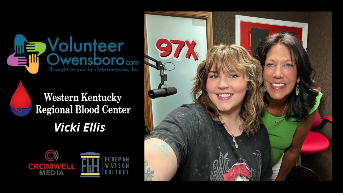 Volunteer Owensboro featuring Vicki Ellis with Western KY Regional Blood Center! | Owensboro Radio
