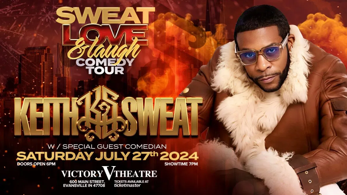 Keith Sweat brings a one-of-a-kind show to the Victory Theatre on July ...