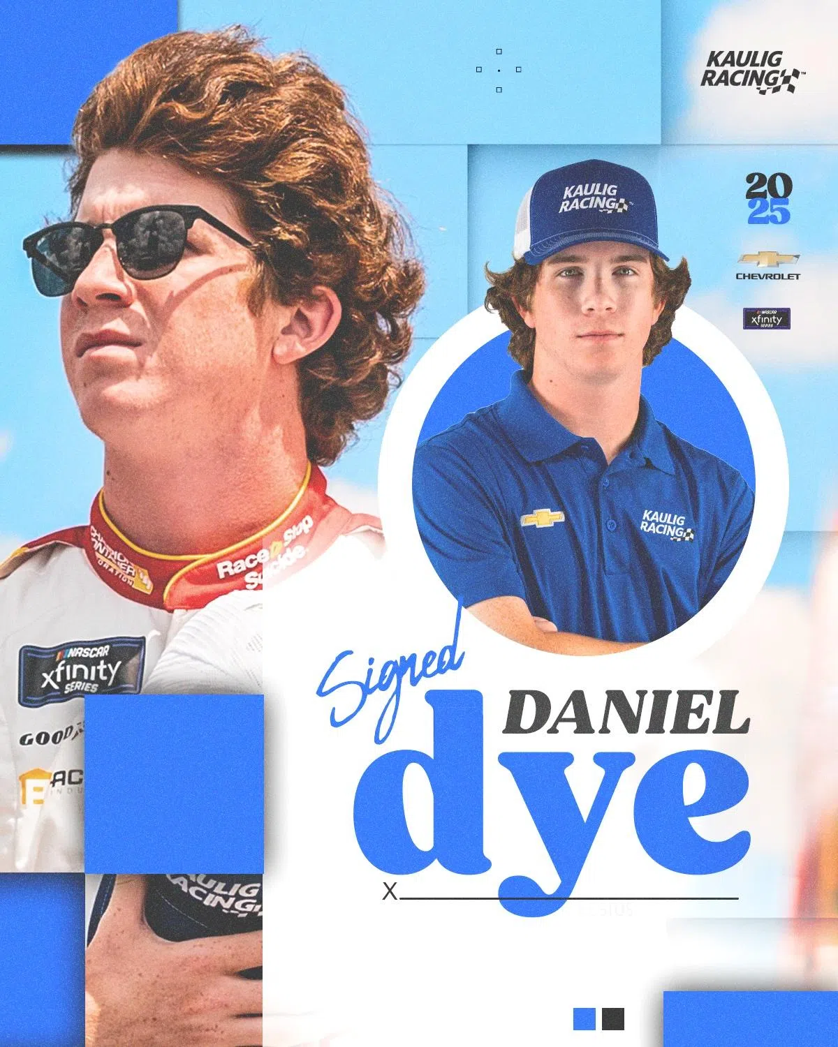 Daniel Dye Returns to Kaulig Racing Full Time in 2025 | Owensboro Radio