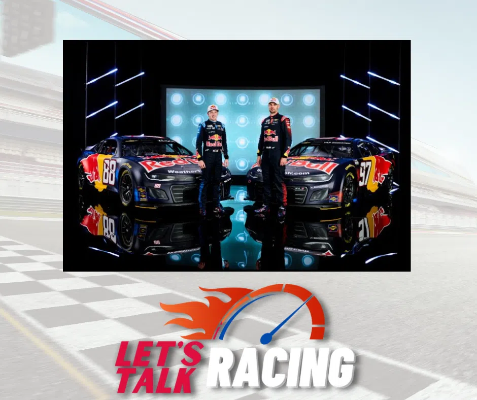 NASCAR: Trackhouse Racing Debuts New Red Bull Paint Schemes for Shane ...