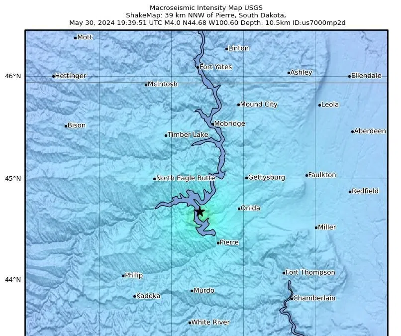 Usgs Earthquake Map