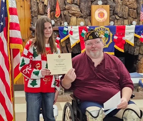 Hildebrandt, Lott win VFW writing contests; Lott advances to state ...