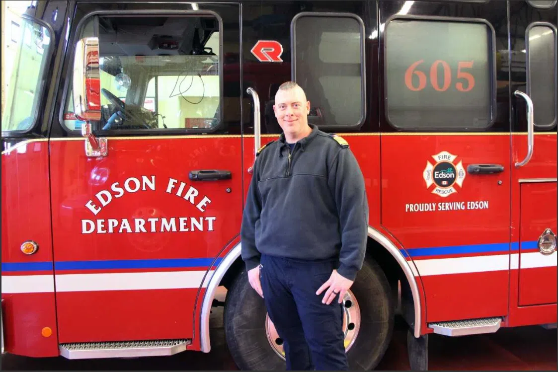 Edson welcomes new fire chief | XM 105