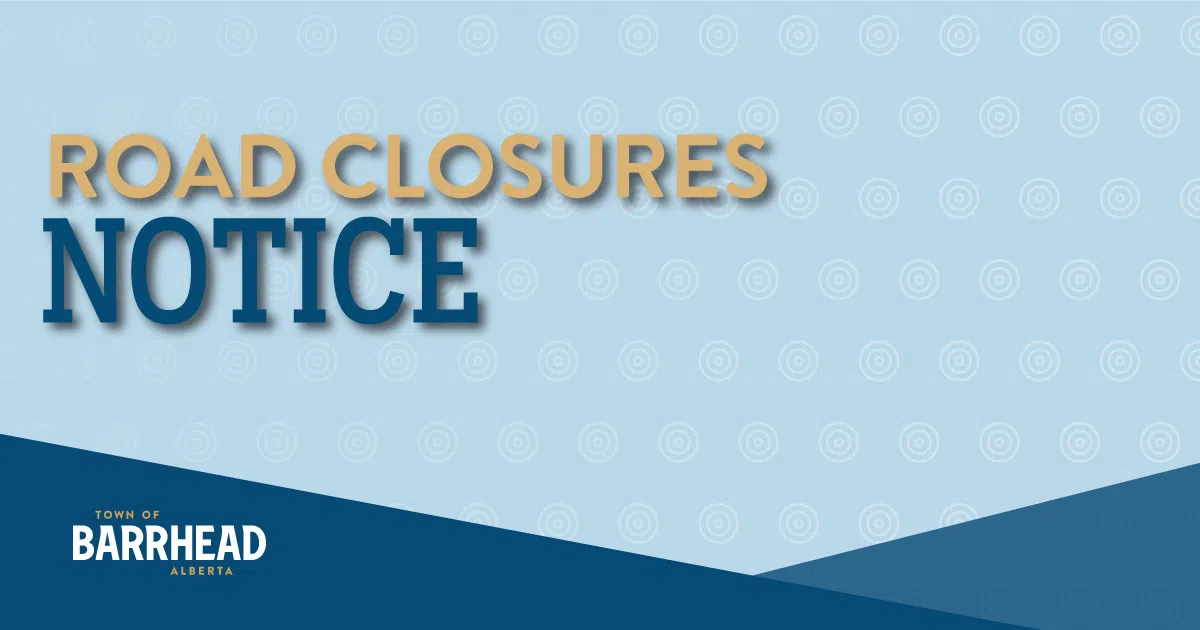 Barrhead road closure – February 15 | XM 105