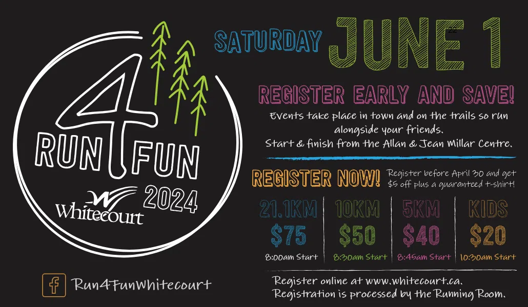 Run 4 Fun returning to Whitecourt June 1 | XM 105