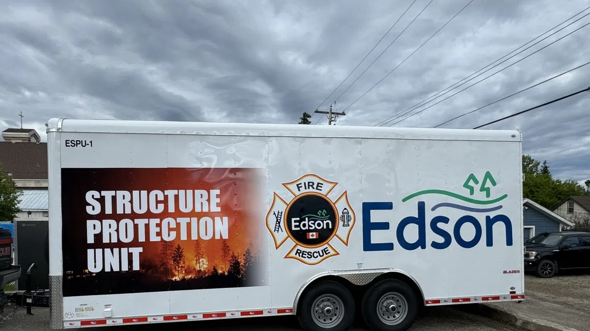 New Structure Protection Unit added to Edson Fire Department fleet | XM 105