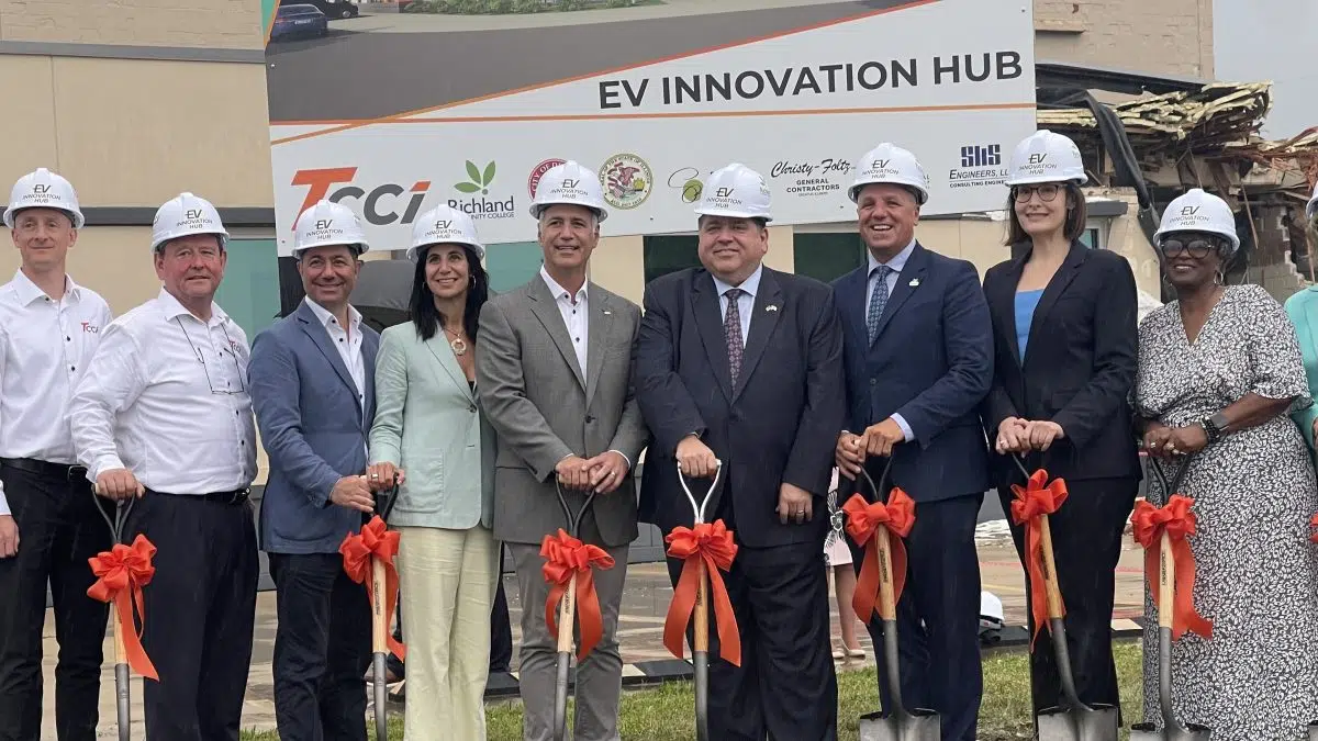 Governor Pritzker and TCCI break ground on EV Innovation Hub in Decatur ...