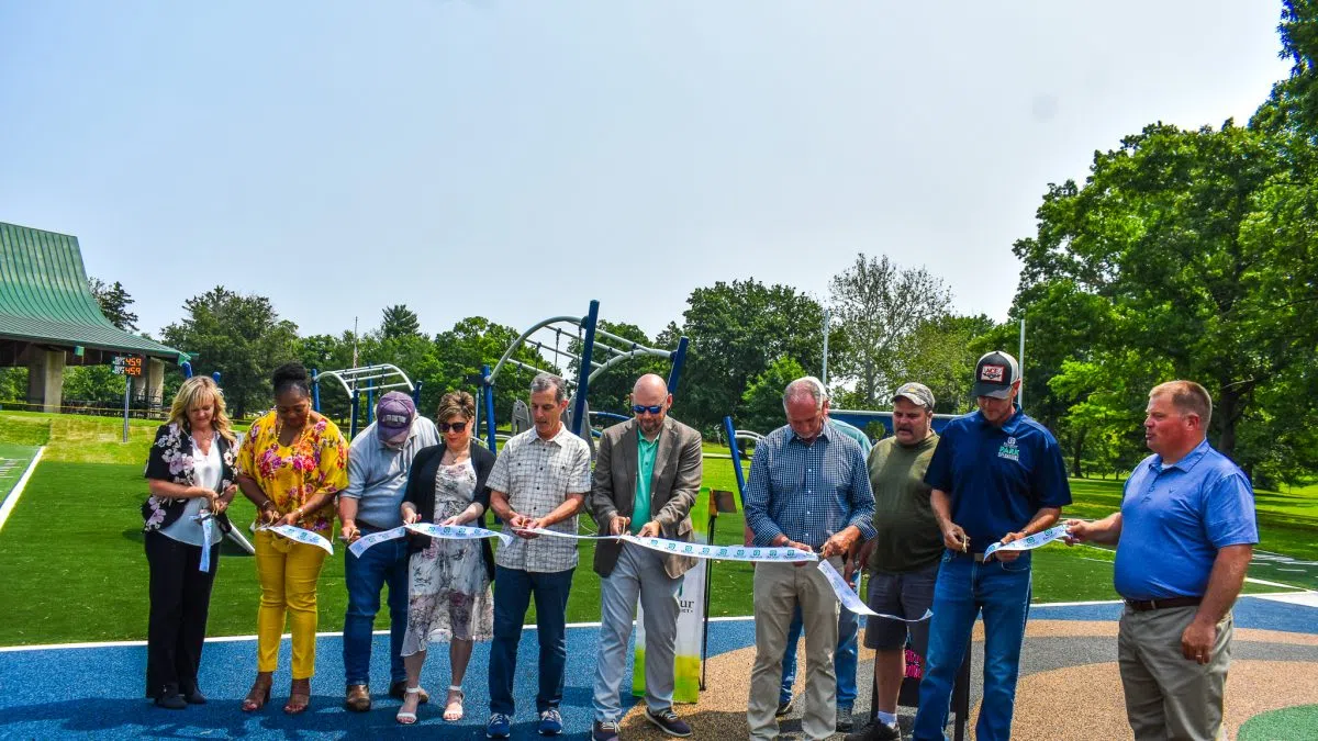 Decatur Park District unveils new destination playground at Fairview ...