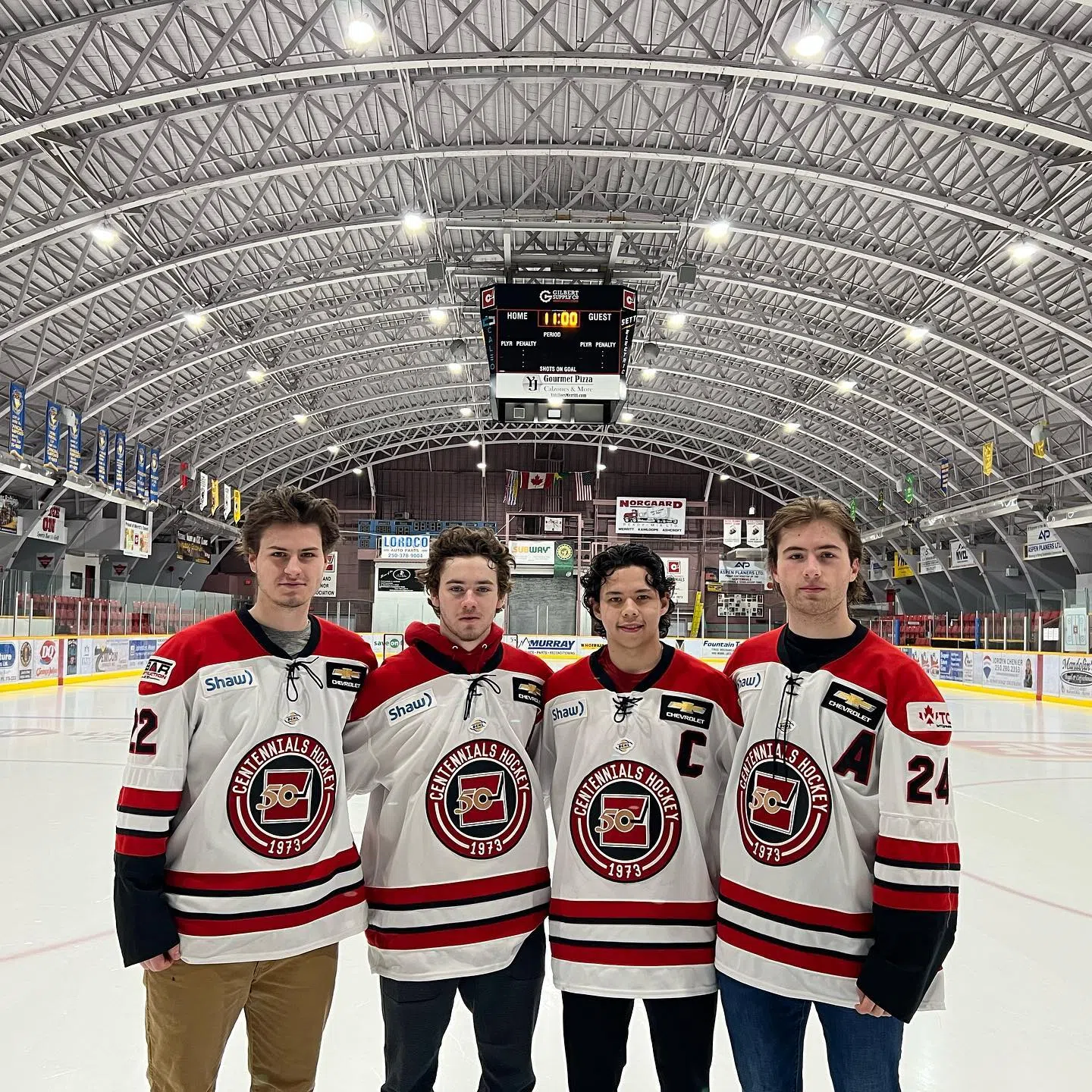 Merritt Centennials announce new captaincy group | Q101