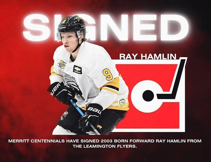 Centennials continue to wheel and deal adding Veteran Goal Scorer Ray Hamlin | Q101