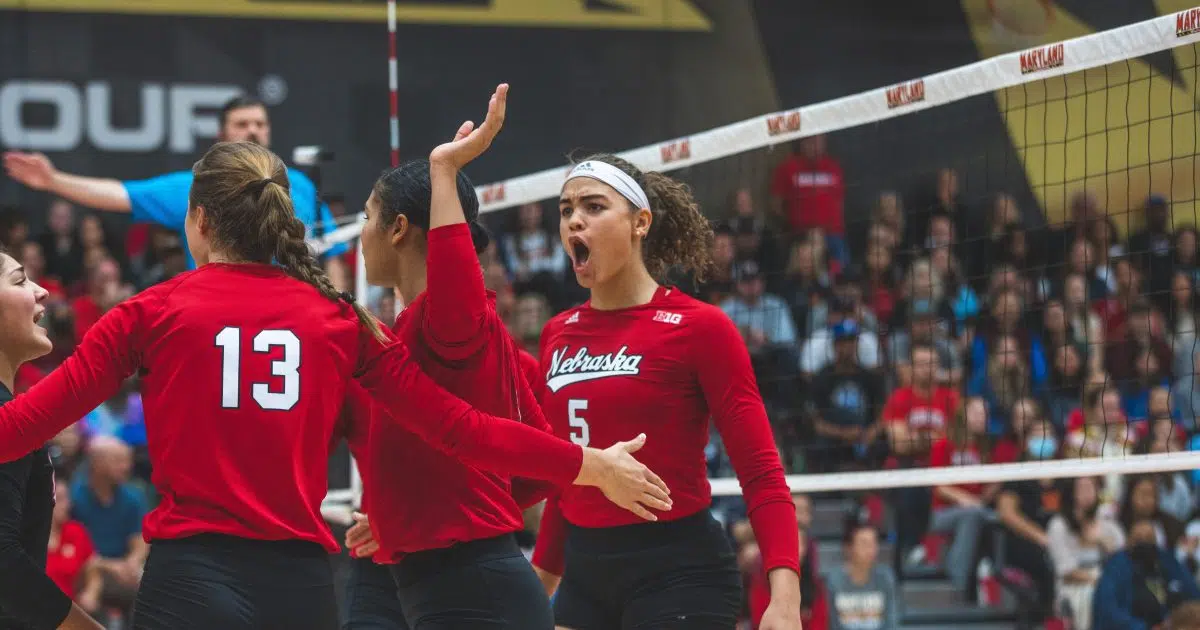 Huskers Finish Perfect Road Weekend With Maryland Victory Klin News