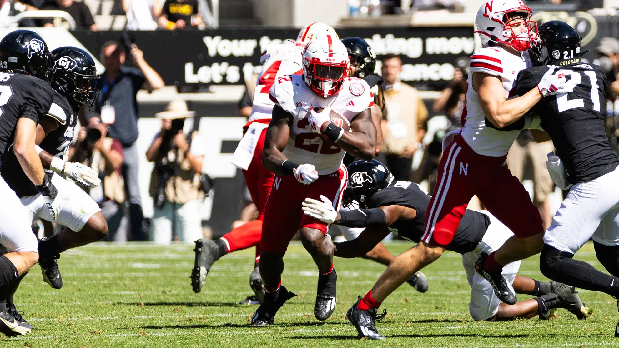 No 22 Buffaloes Stampede Big Red In Boulder Klin News Talk 1400