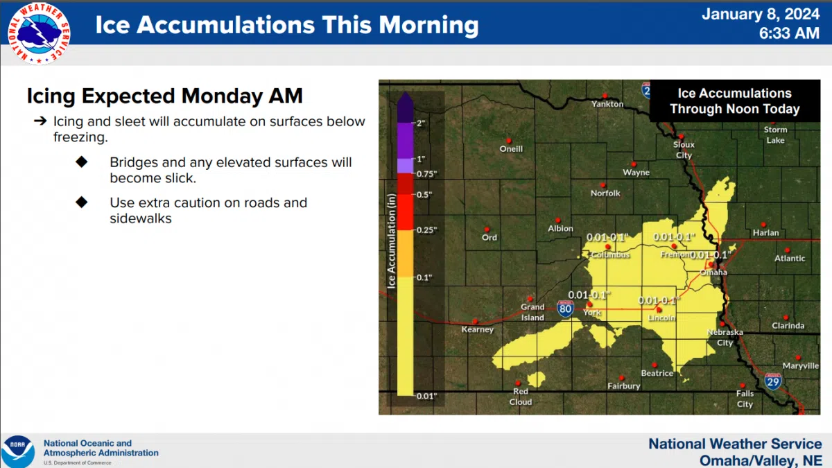 Winter Storm Warning Through Tuesday Noon: MONDAY AM UPDATE | Froggy 98 ...