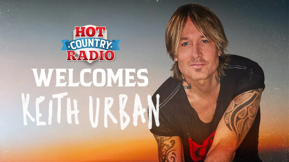 Keith Urban visits Hot Country Radio | Evanov Communications Inc.